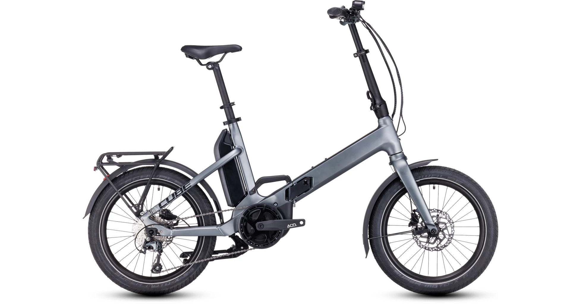 CUBE FOLD SPORT HYBRID 500 FLASHGREY´N´BLACK 2023 ELEKTROMOS FOLDING ...