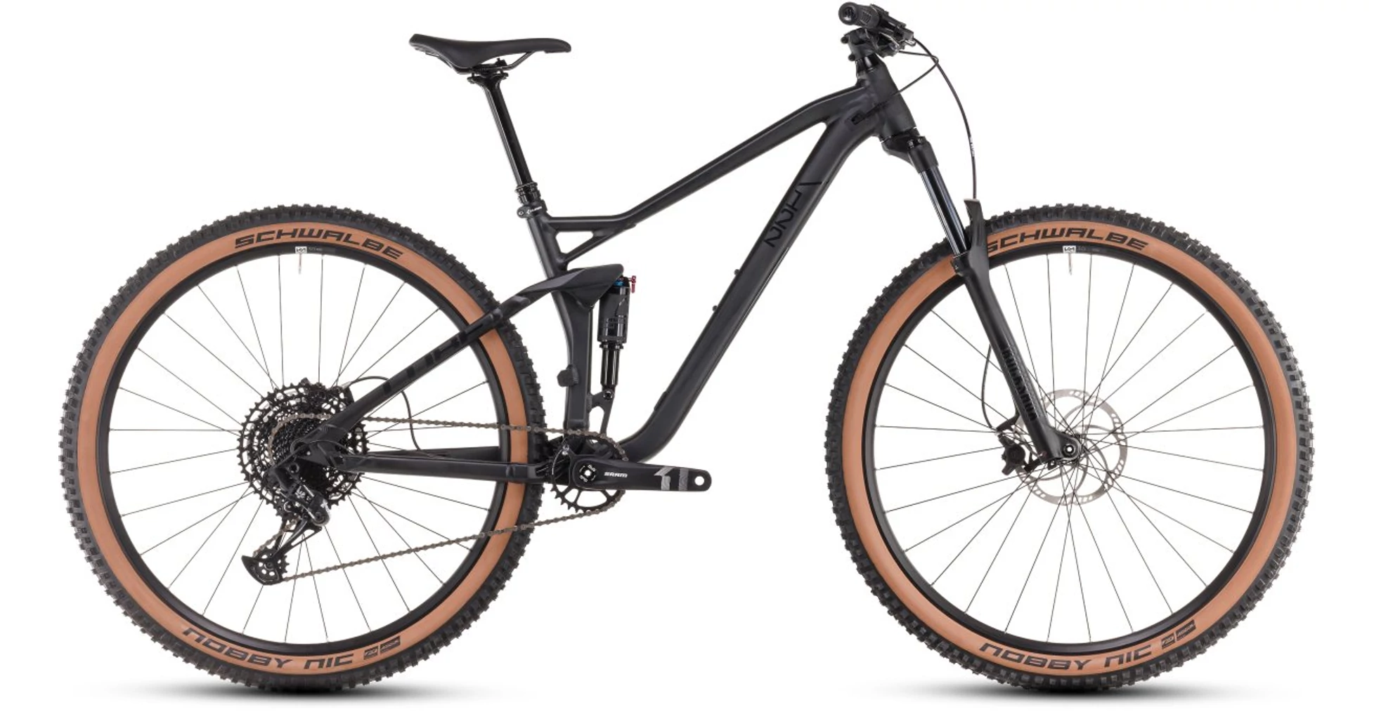 Cube Stereo ONE22 Pro metalblack´n´black - 2025 - összteleszkópos MTB ...