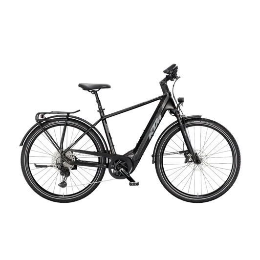 Elektromos trekking- túra kerékpár - KTM MACINA TOUR CX 820 H 60 DIAMOND BLACK MATT színben